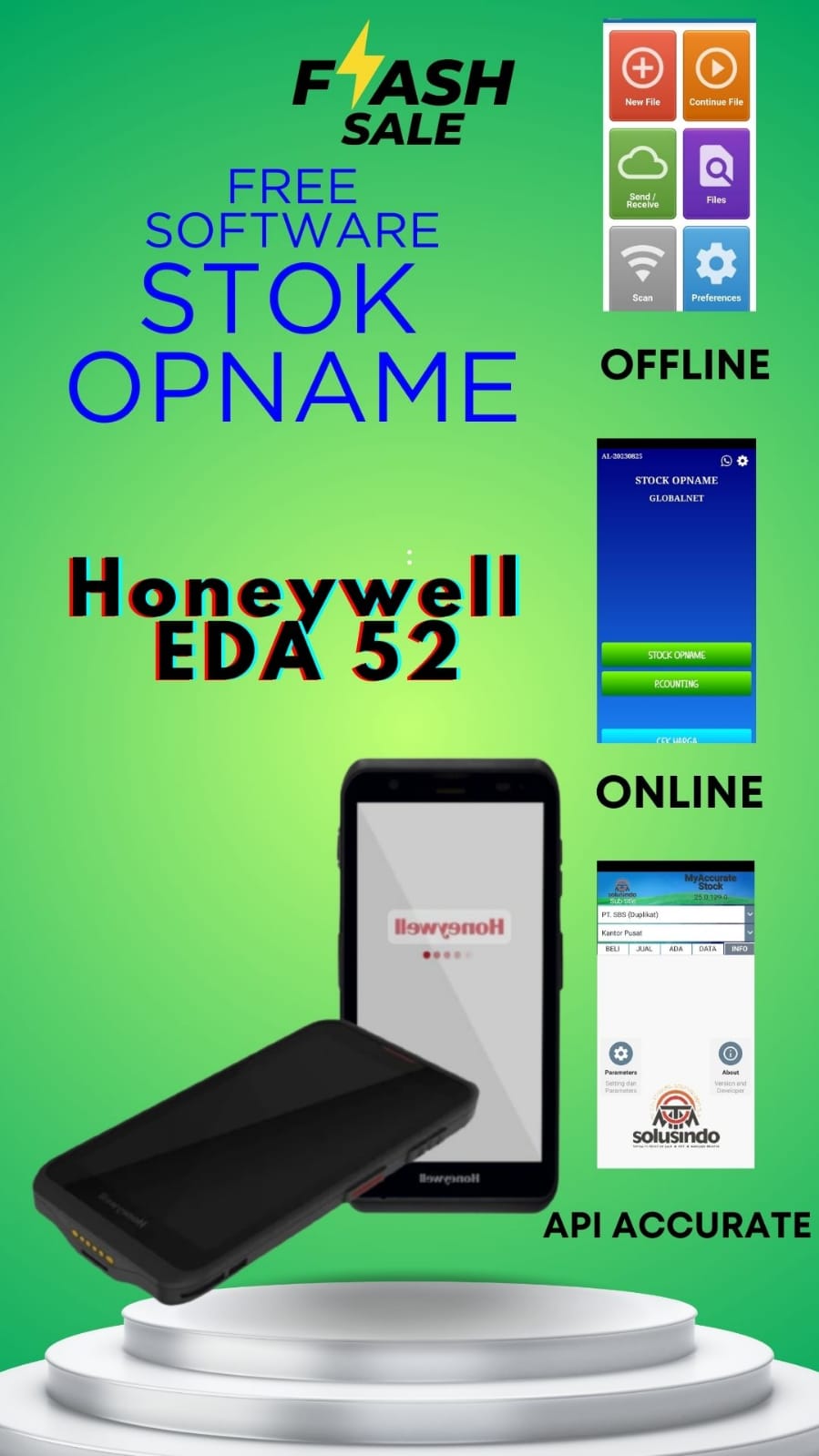 (PROMO) Honeywell ScanPal EDA 52 - MTM SOLUSINDO