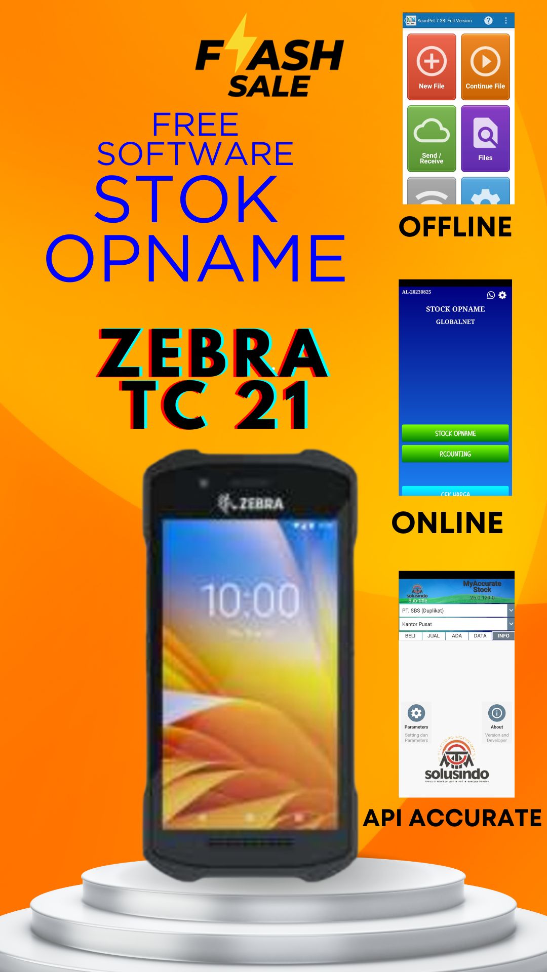 Zebra TC21 - MTM SOLUSINDO